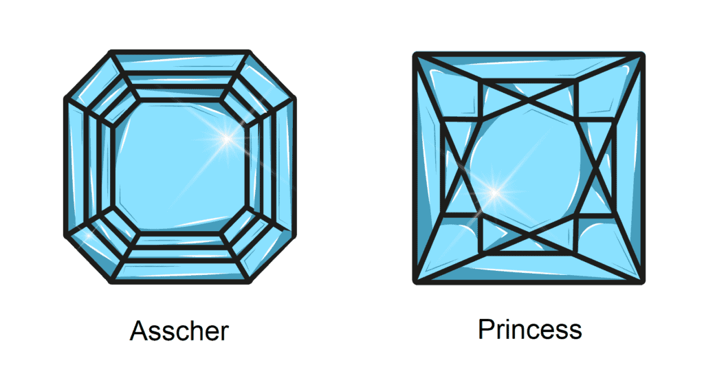 Asscher Cut Diamond Buying Guide | The Diamonds Pro